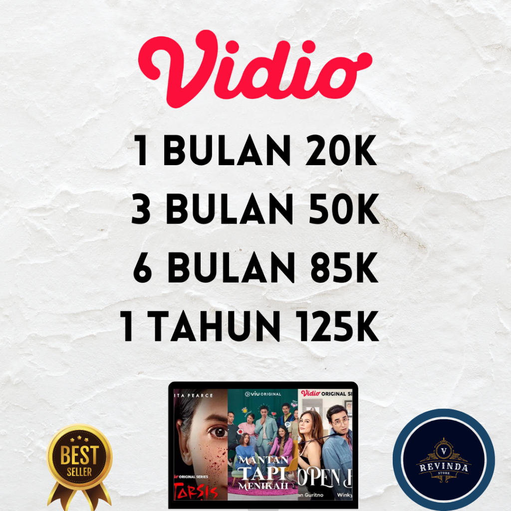Jual VIDIOO SIAP PAK ON PROSES LANGSUNG | Shopee Indonesia