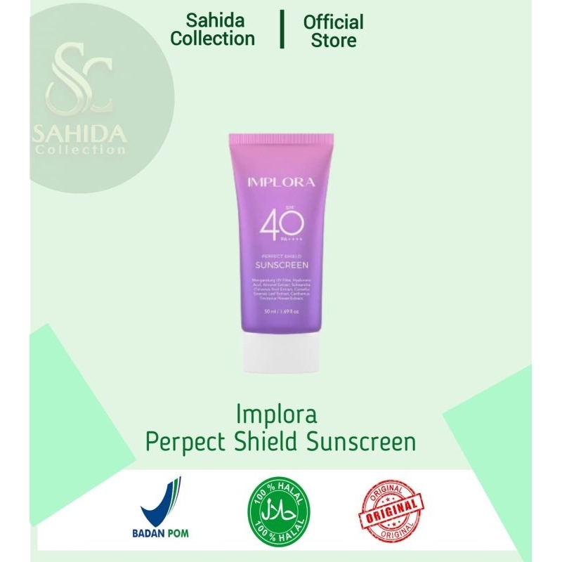 Jual Implora Perfect Shield Sunscreen Spf 40 50ml | Shopee Indonesia