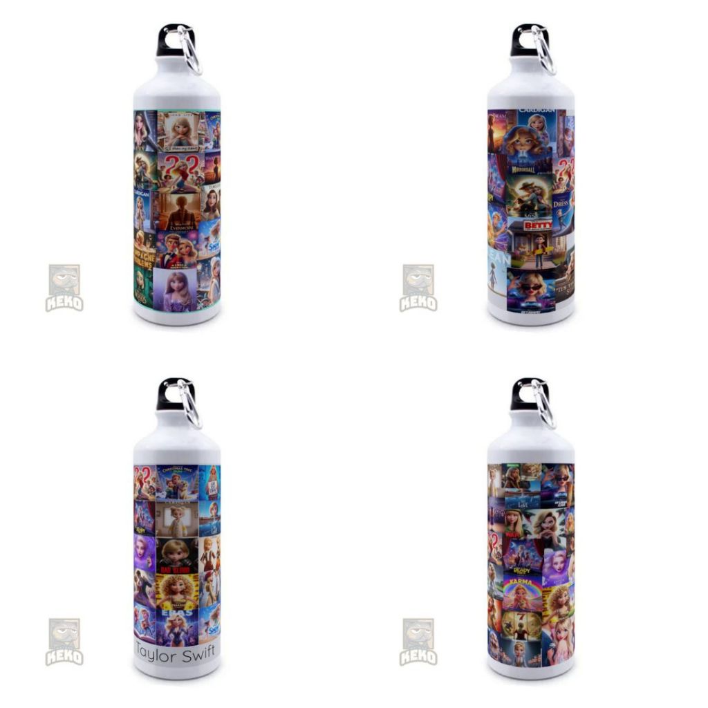 Jual Botol Minum Botol Sport Taylor Swift AI Poster Collage Aesthetic ...