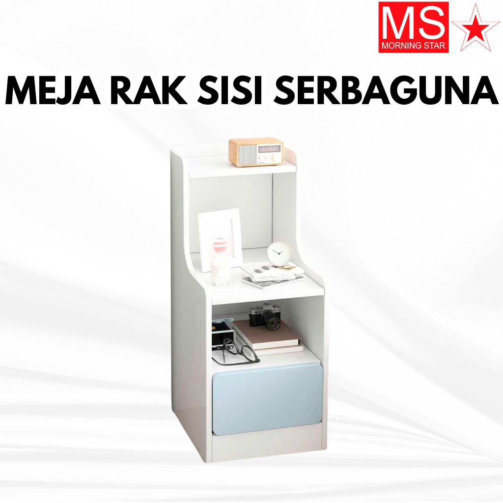 Jual Morning Star Meja Nakas Rak Sisi Ranjang Bedside Table Minimalis ...