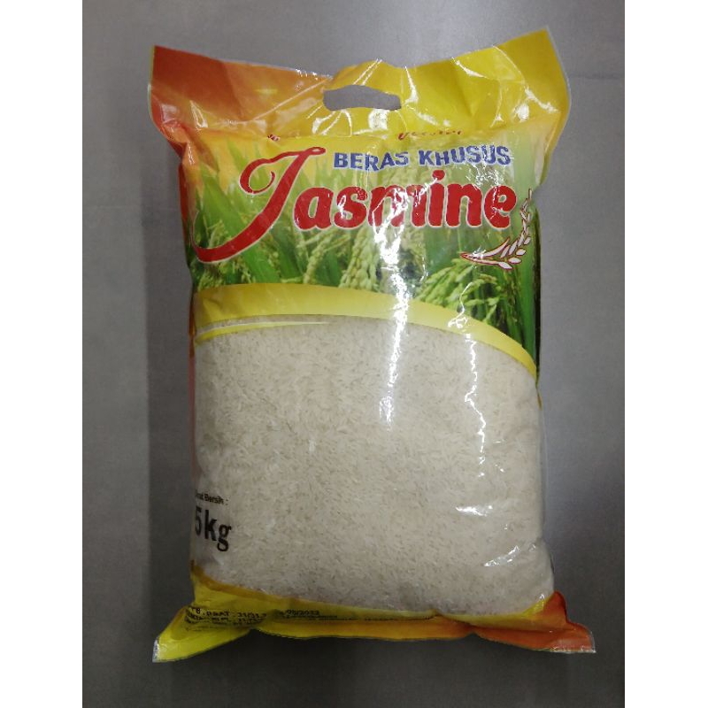 Jual Beras Premium JASMINE 5kg - HM, HK | Shopee Indonesia