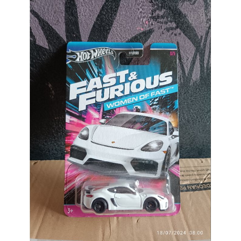 Jual Hotwheels fnf women of fast porsche cayman gt4 | Shopee Indonesia