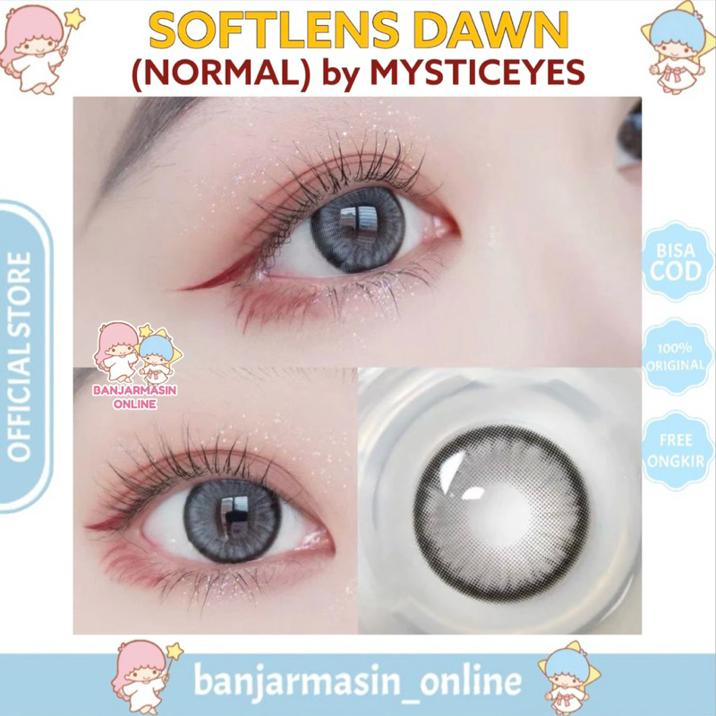 Jual Softlens MYSTICEYES DAWN Normal Diameter 14,5mm | Shopee Indonesia