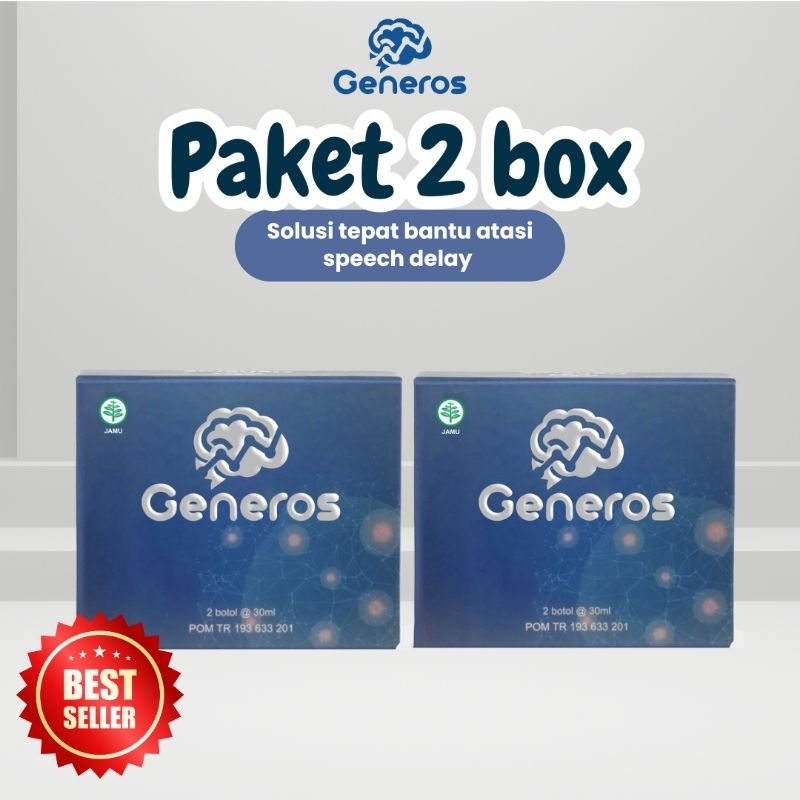 Jual PAKET 2 BOX GENEROS NUTRISI KESEHATAN UNTUK ANAK OFFICIAL STORE ...