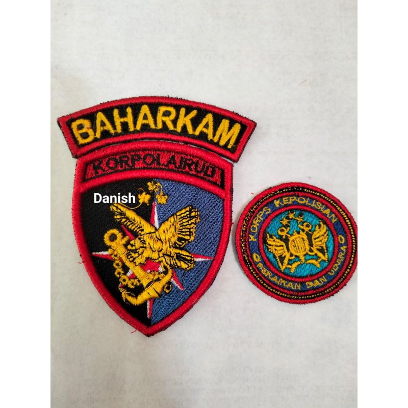 Jual BET BORDIR LOGO LAMBANG ATRIBUT POLAIRUD POLRI TIMBUL | Shopee ...
