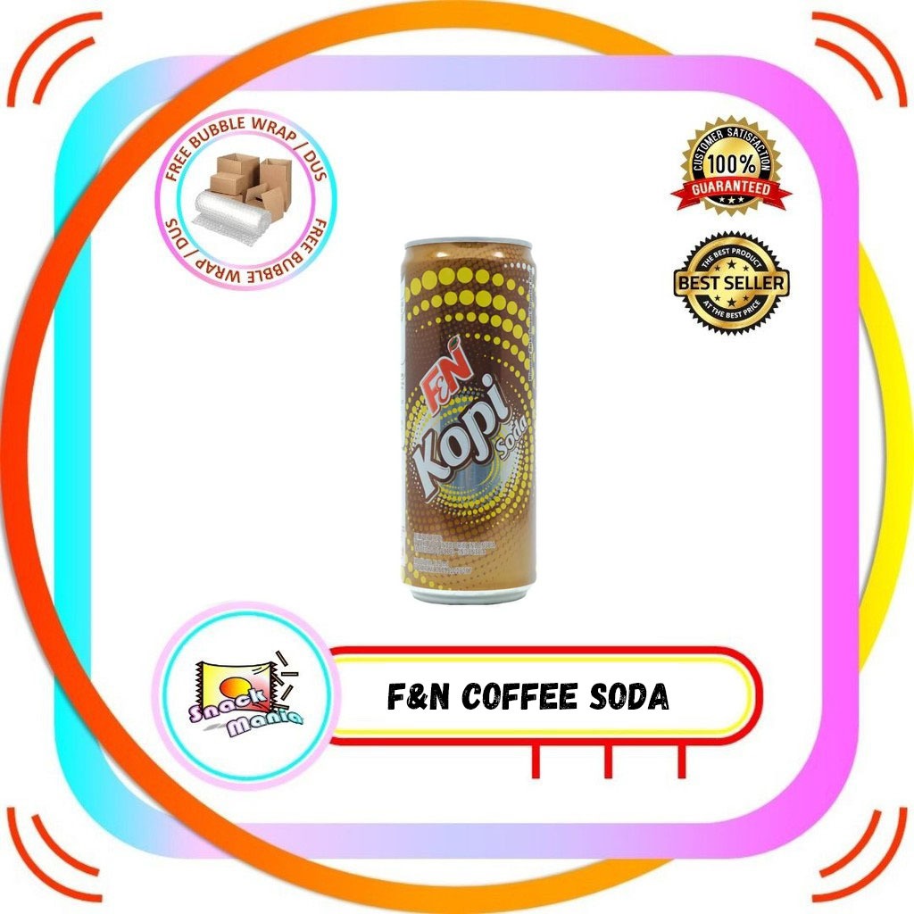 Jual F&N Coffee FN Kopi Soda Kaleng 325 ml Can | Shopee Indonesia