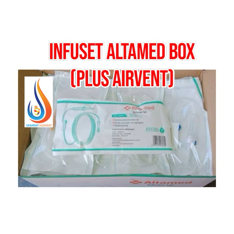 Jual INFUSET ALTAMED (PLUS AIRVENT) DEWASA PER BOX ISI 50 PCS. | Shopee ...