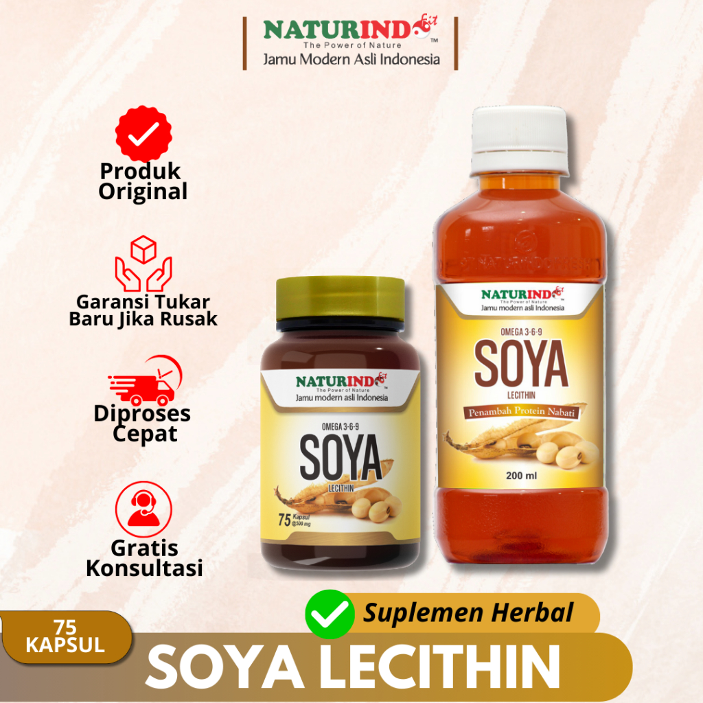 Jual SOYA LECITHIN KEDELAI OMEGA 3 6 9 OSL SUPLEMEN NUTRISI KESEHATAN ...