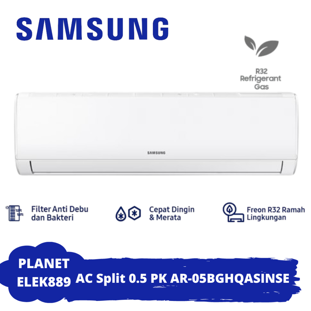 Jual AC Split 0.5 PK SAMSUNG AR-05BGHQASINSE Pendingin Ruangan Standard | Shopee Indonesia