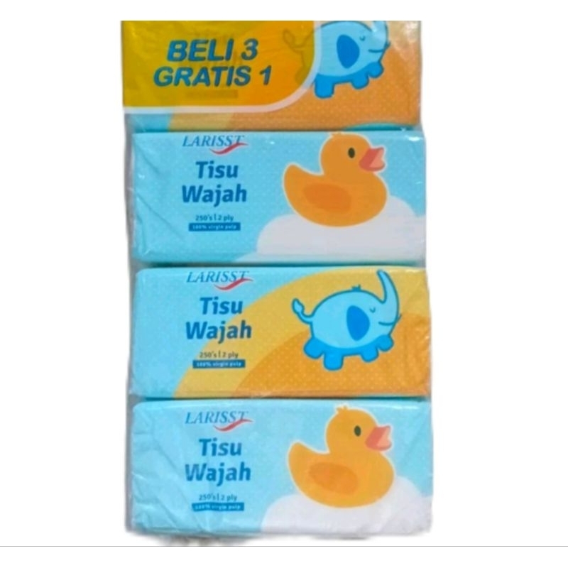 Jual Tissue Larist Beli 3 dapat 2 (4) isi 250s per pcs | Shopee Indonesia