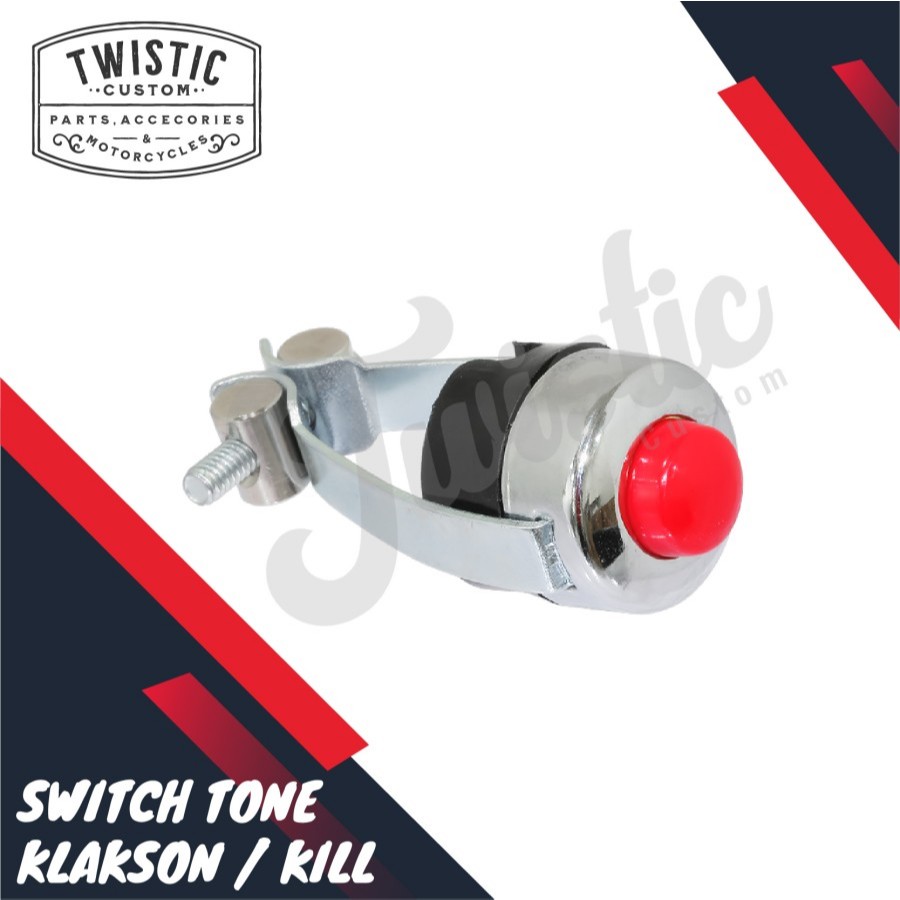 Jual Saklar Switch Starter Klakson Kill Tone Motor Custom Chopper ...