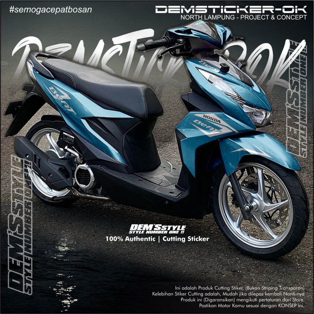 Jual CUTTING STICKER STRIPING BEAT DELUXE 2020-2023 | STIKER VARIASI ...