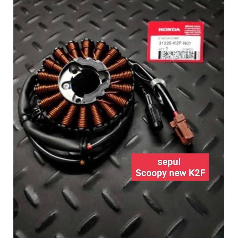 Jual sepul spul stator comp Scoopy new k2f/31220k2fn01 | Shopee Indonesia