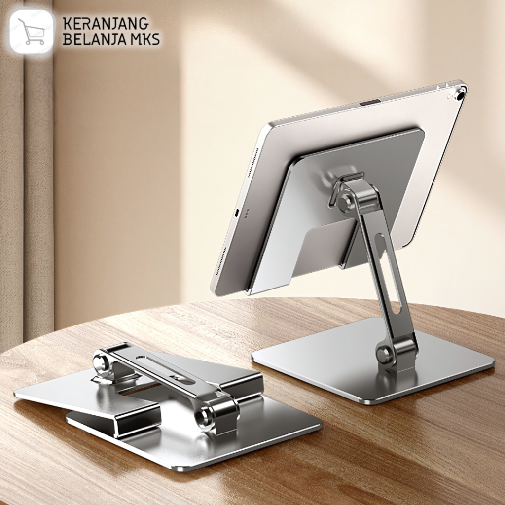 Jual Stand Dudukan Tablet iPad Desktop Stand Tab Holder Aluminium ...