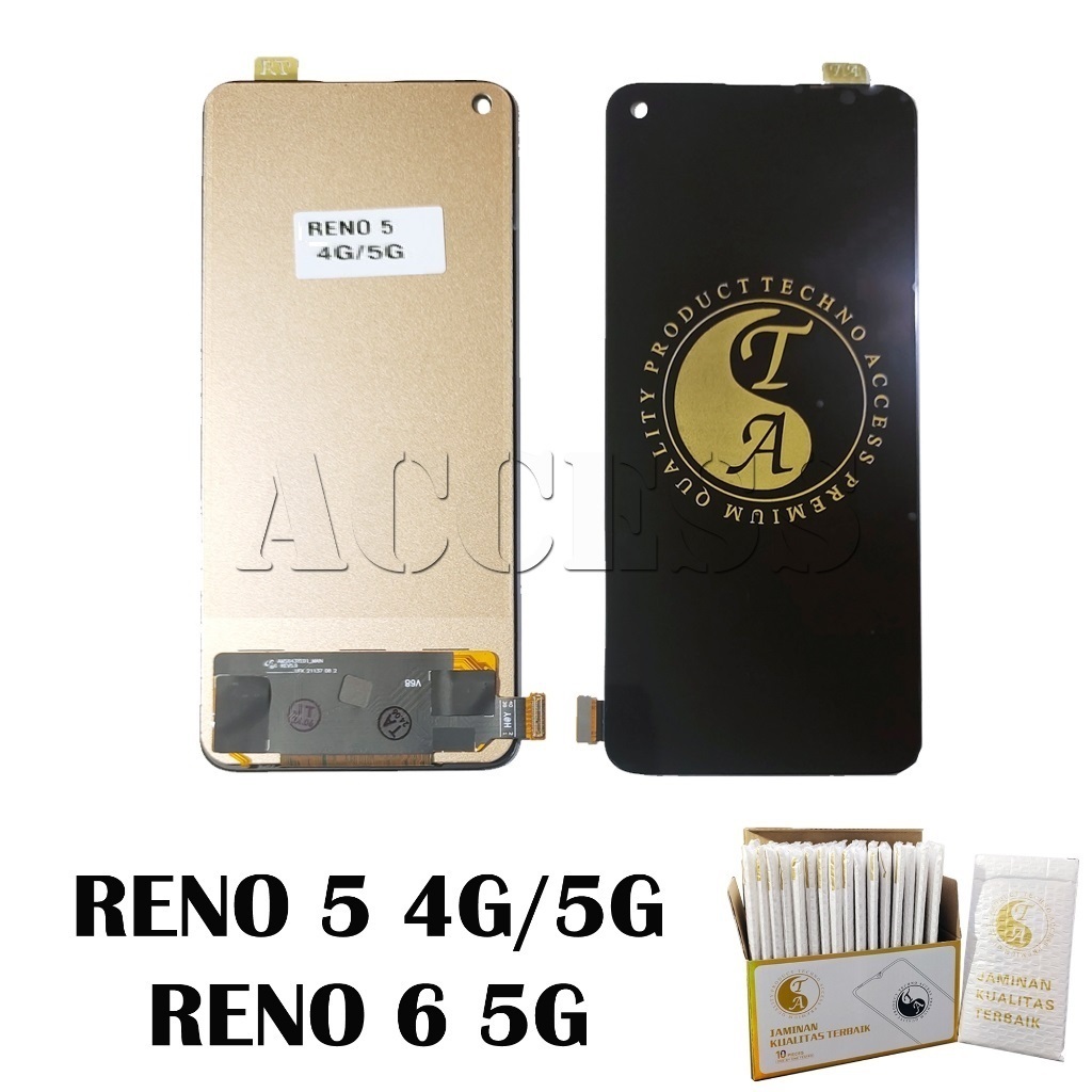 Jual LCD OPPO RENO 5 4G 5G RENO 6 5G TOUCHSCREEN FULLSET | Shopee Indonesia