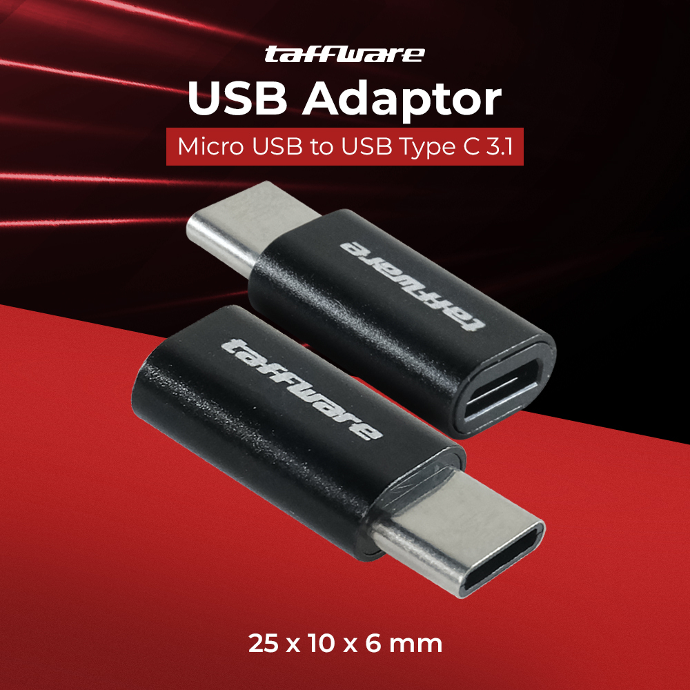 Jual Adaptor Konverter High Speed Micro USB ke USB Type C 3.1 - US189 ...