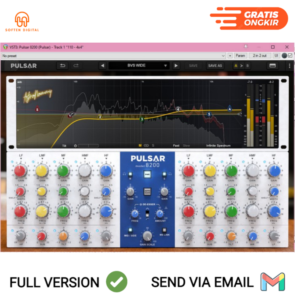 Jual Pulsar Audio - Pulsar 8200 - VST Plugin The best companion for ...