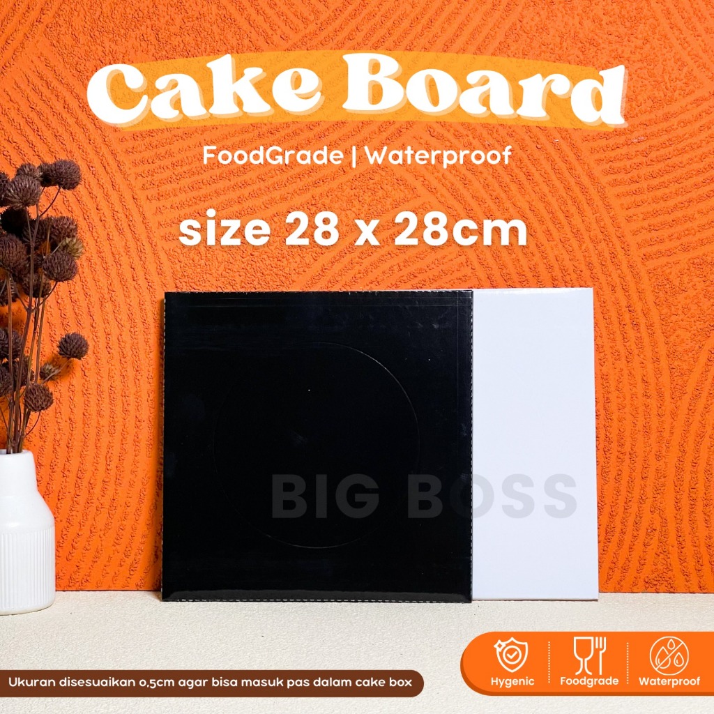 Jual [ECER] Cake Base Alas Kue Tart 28cm / Cake Board / Tatakan Kue ...