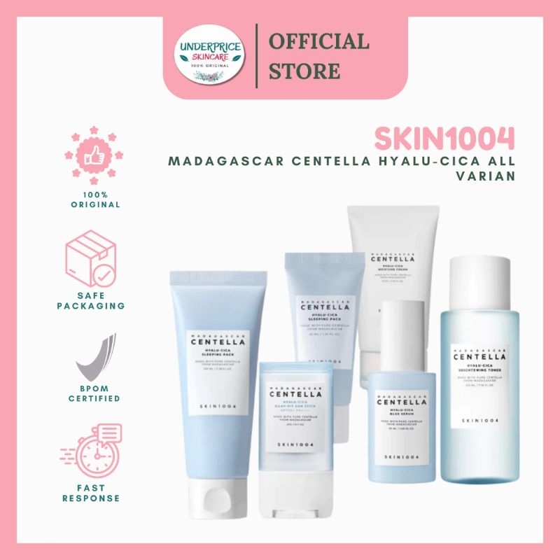 Jual SKIN 1004 Madagascar Centella Hyalu-Cica Series | Packaging Biru | Shopee Indonesia