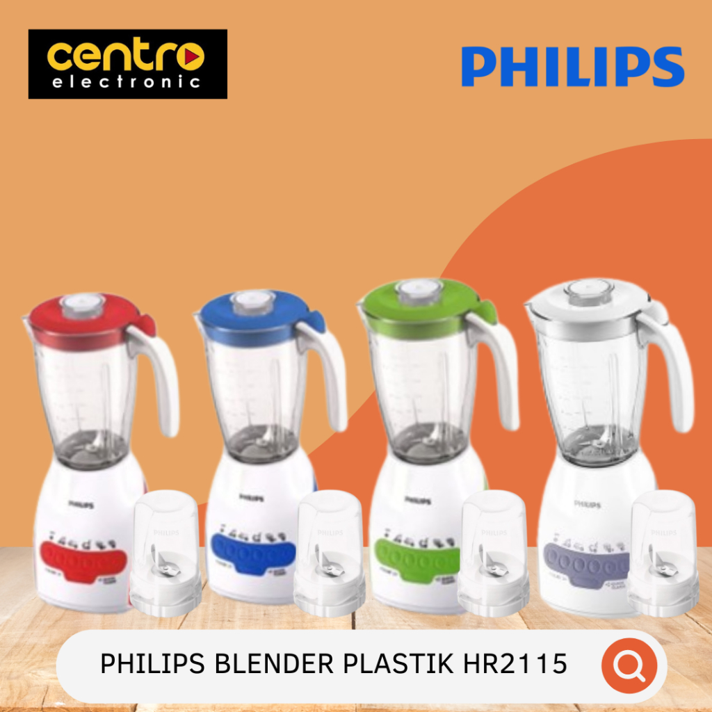 Jual PHILIPS BLENDER KACA 2 L GELAS KACA HR2116 | Shopee Indonesia