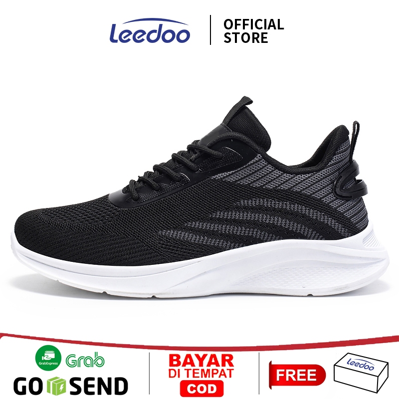 Jual Leedoo Sepatu Running Pria Kerja Cowok Casual Sepatu Sneakers Pria ...