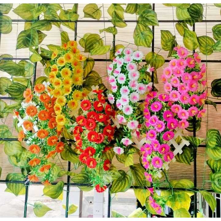 Jual RAMBAT DINDING/BUNGA TROMPET/BUNGA PLASTIK/TANAMAN HIAS BUNGA ...