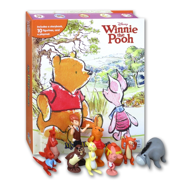 Jual My Busy Book Disney Winnie the Pooh includes a Storybook, 10 Toy ...