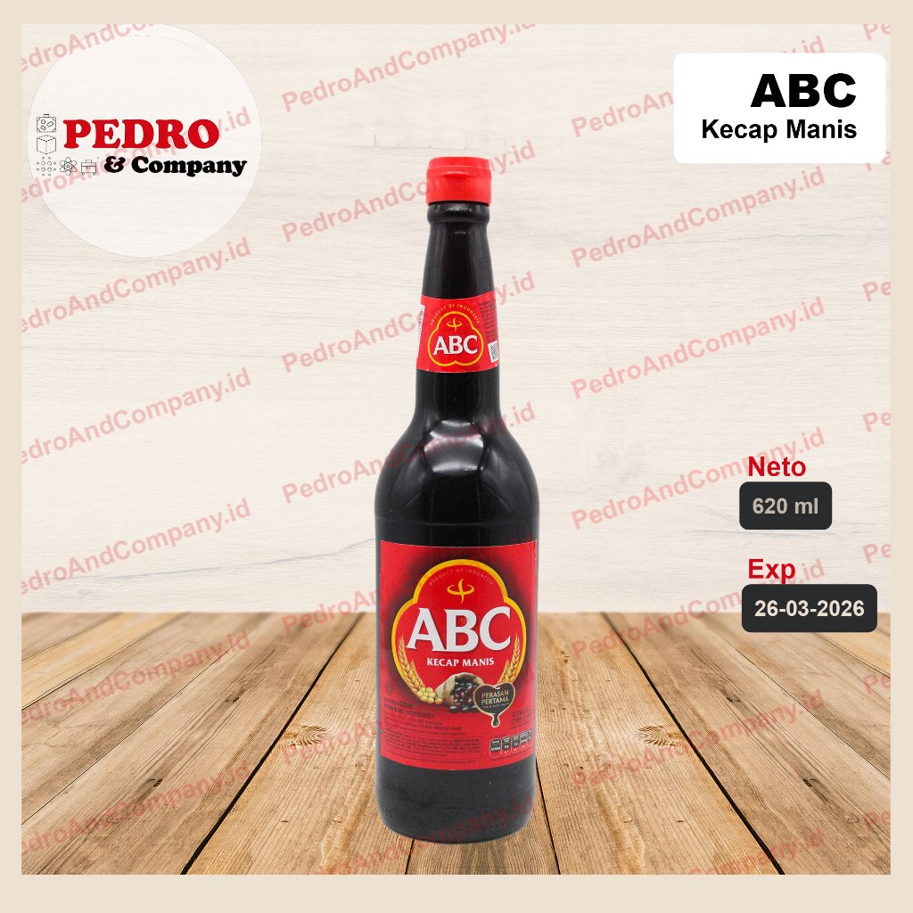 Jual ABC kecap manis botol 620 ml - sweet soy sauce | Shopee Indonesia
