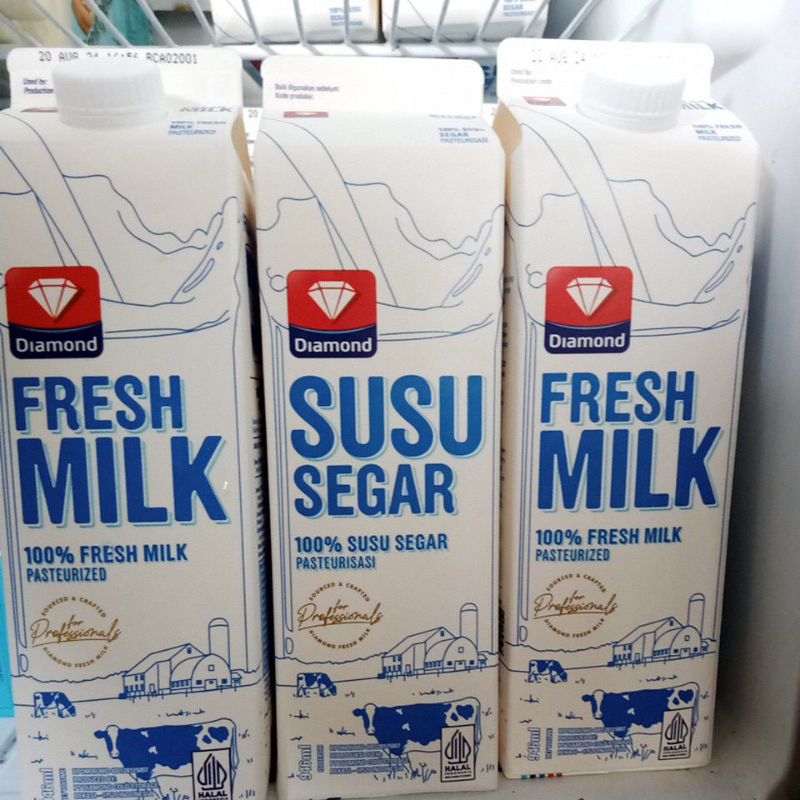 Jual SUSU DIAMOND FRESH MILK 946Ml | Shopee Indonesia