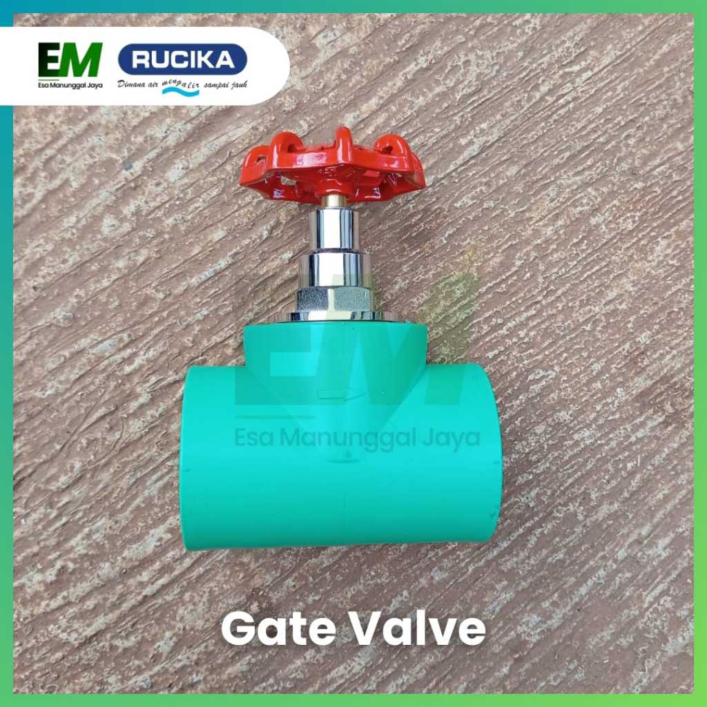 Jual Gate Valve PPR / Straight Way Valve PPR 1 1/2 inch (50mm) | Shopee ...