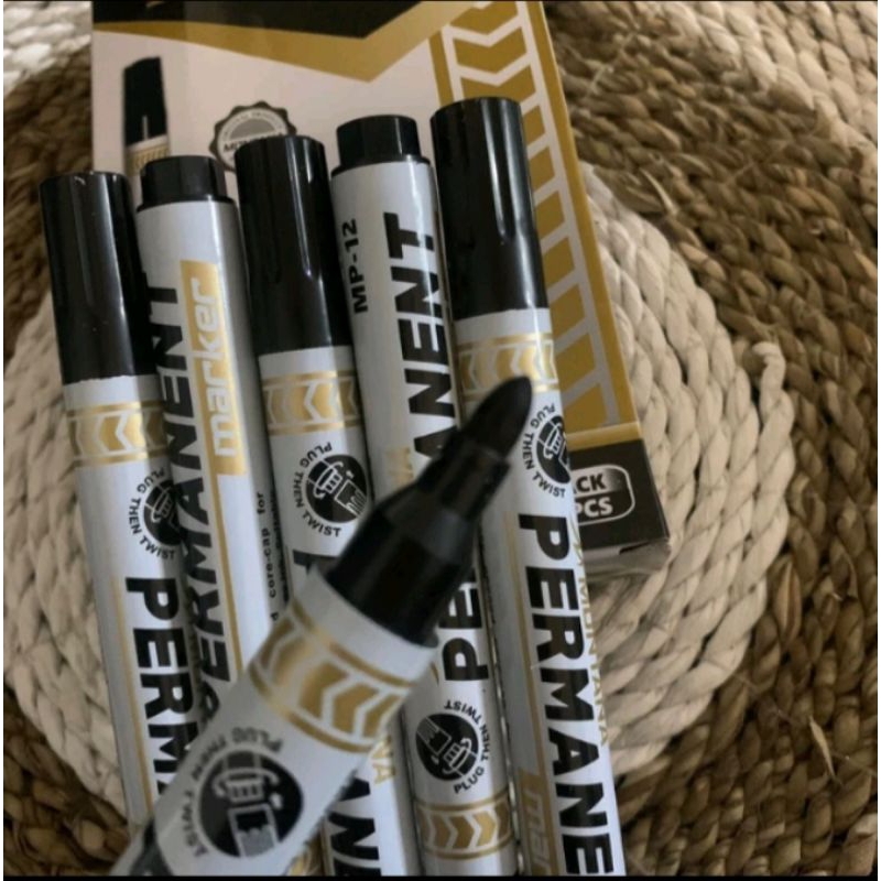Jual SPIDOL PERMANEN BESAR MRIP SNOWMAN MARKER ( 1 PCS ) SPIDOL BESAR ...