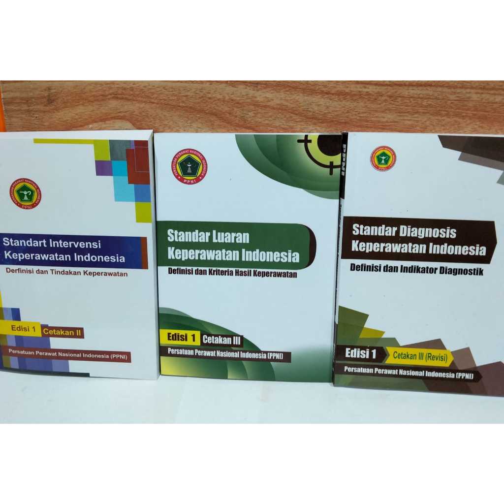 Jual - Standart Intervensi , Diagnosis ,Luaran Keperawatan Indonesia - (1 Paket) | Shopee Indonesia