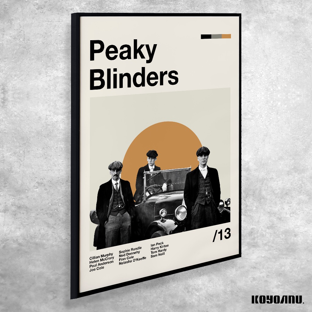 Jual Poster Frame PEAKY BLINDERS | Poster Frameblock | Shopee Indonesia