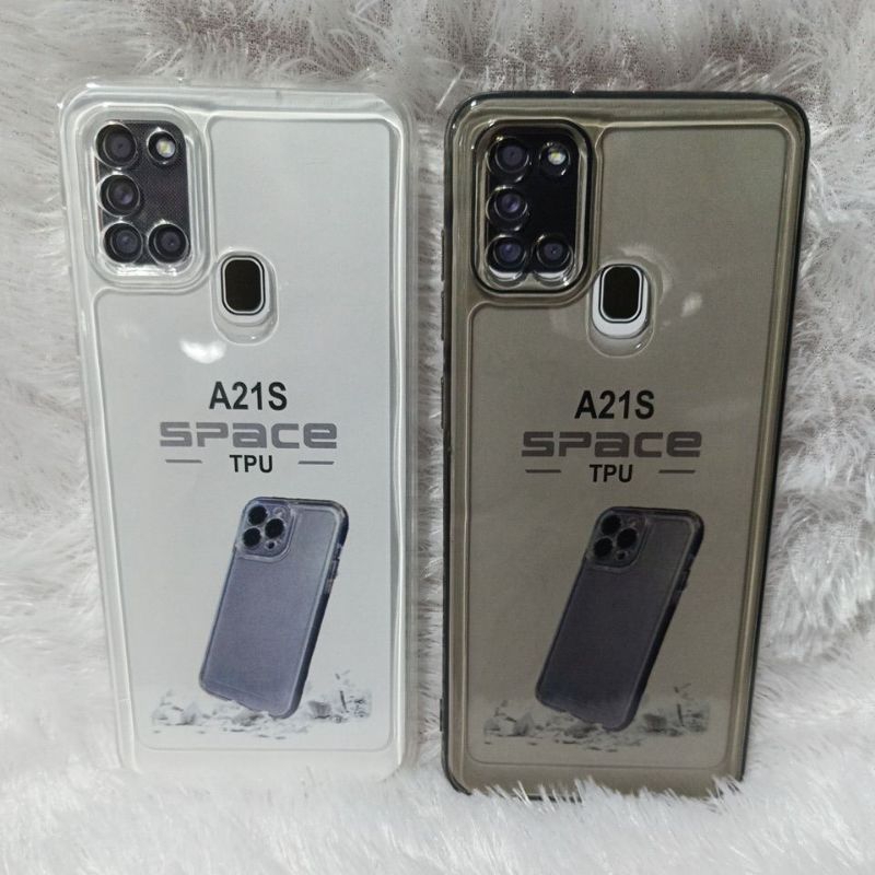 Jual Softcase Casing SAMSUNG A21S Case Black Bening transparan pro ...