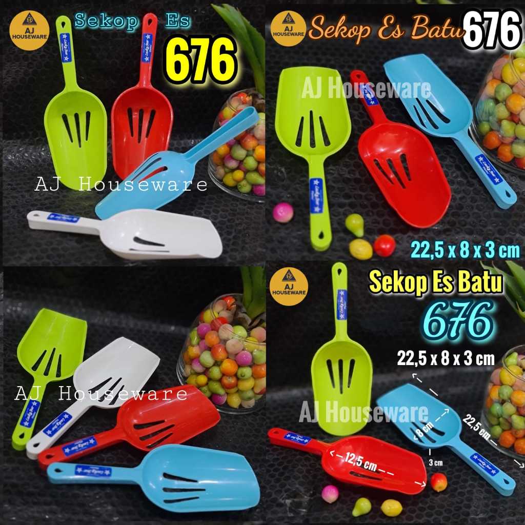 Jual 676 SENDOK ES BATU / SEKOP ES BATU/ SKOP ES /ICE BAR SCOOP LUCKY ...