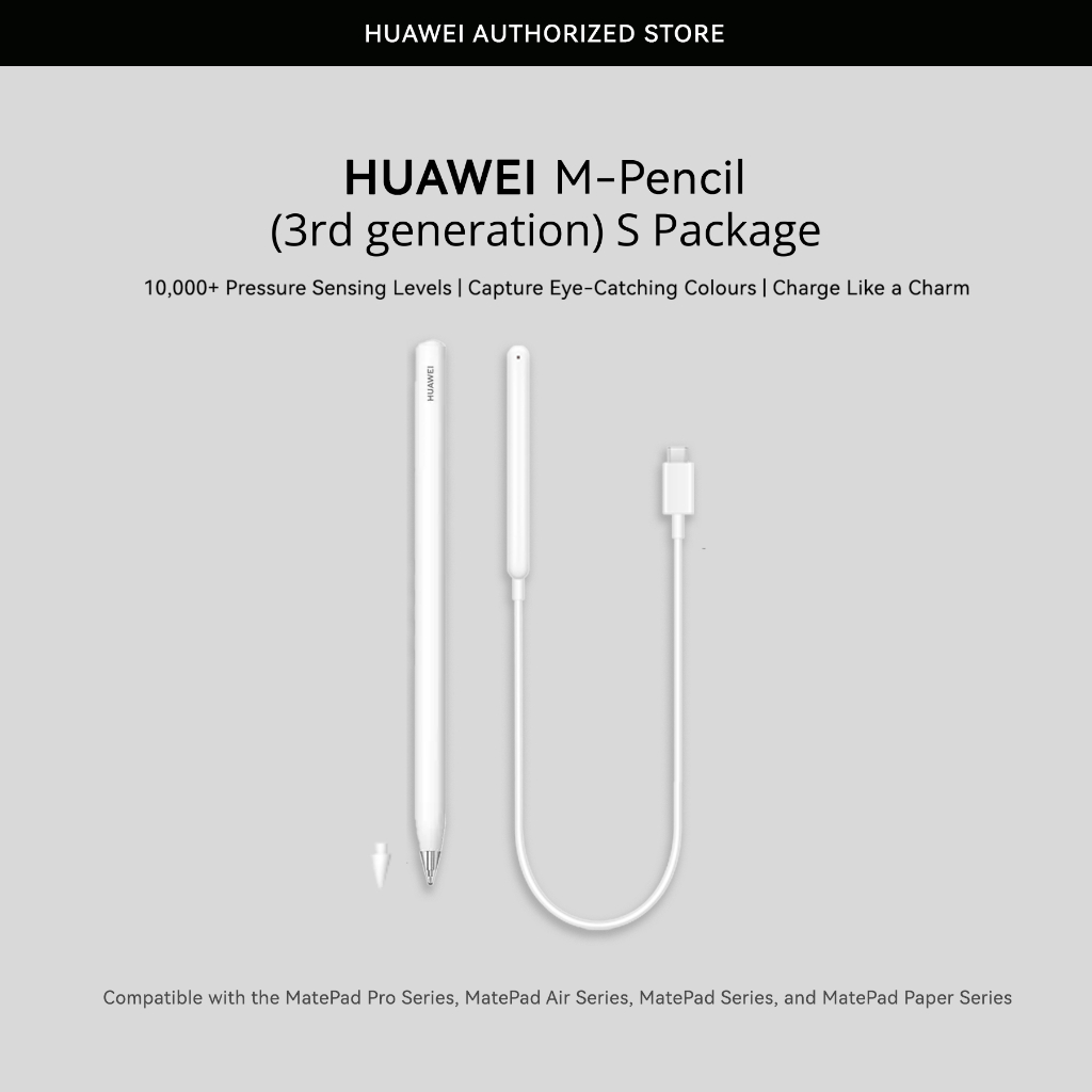 Jual HUAWEI M-Pencil (3rd generation) | Huawei Matepad 11.5", Huawei ...