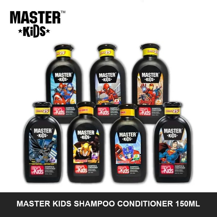 Jual Master Kids Shampoo and Conditioner 150ml | Shopee Indonesia