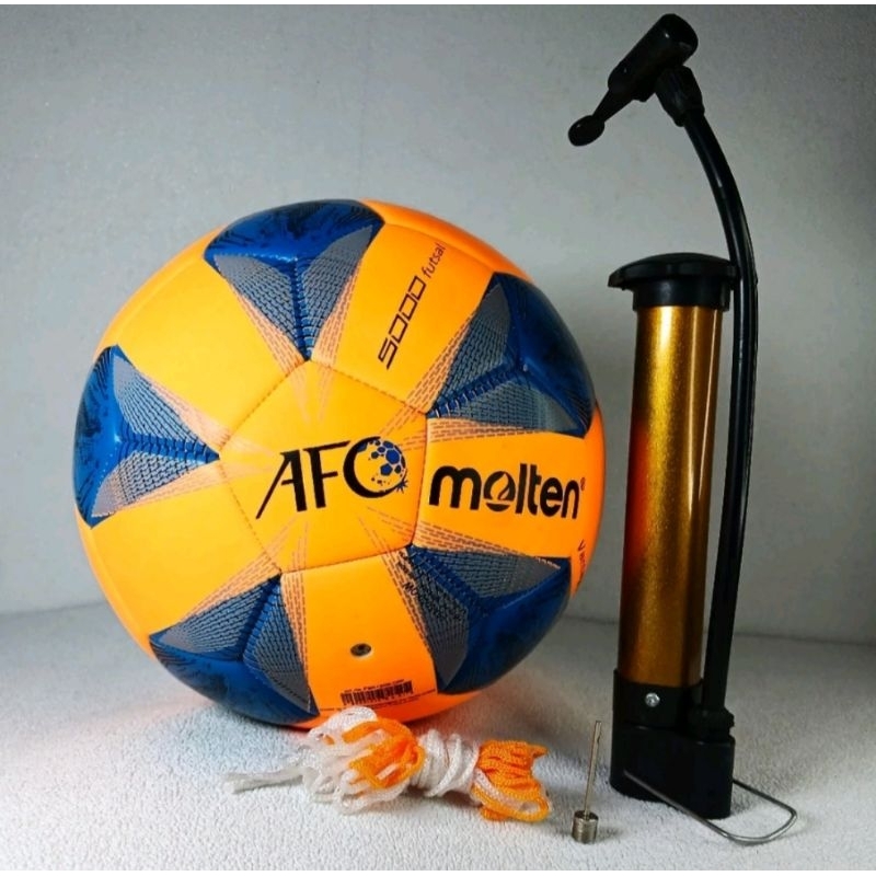 Jual BOLA SEPAK MOLTEN AFC SIZE5 GRATIS POMPA | Shopee Indonesia
