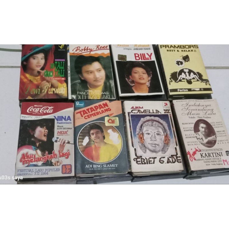 Jual KOLEKSI LAWAS KASET PITA HITS DI ERANYA | Shopee Indonesia