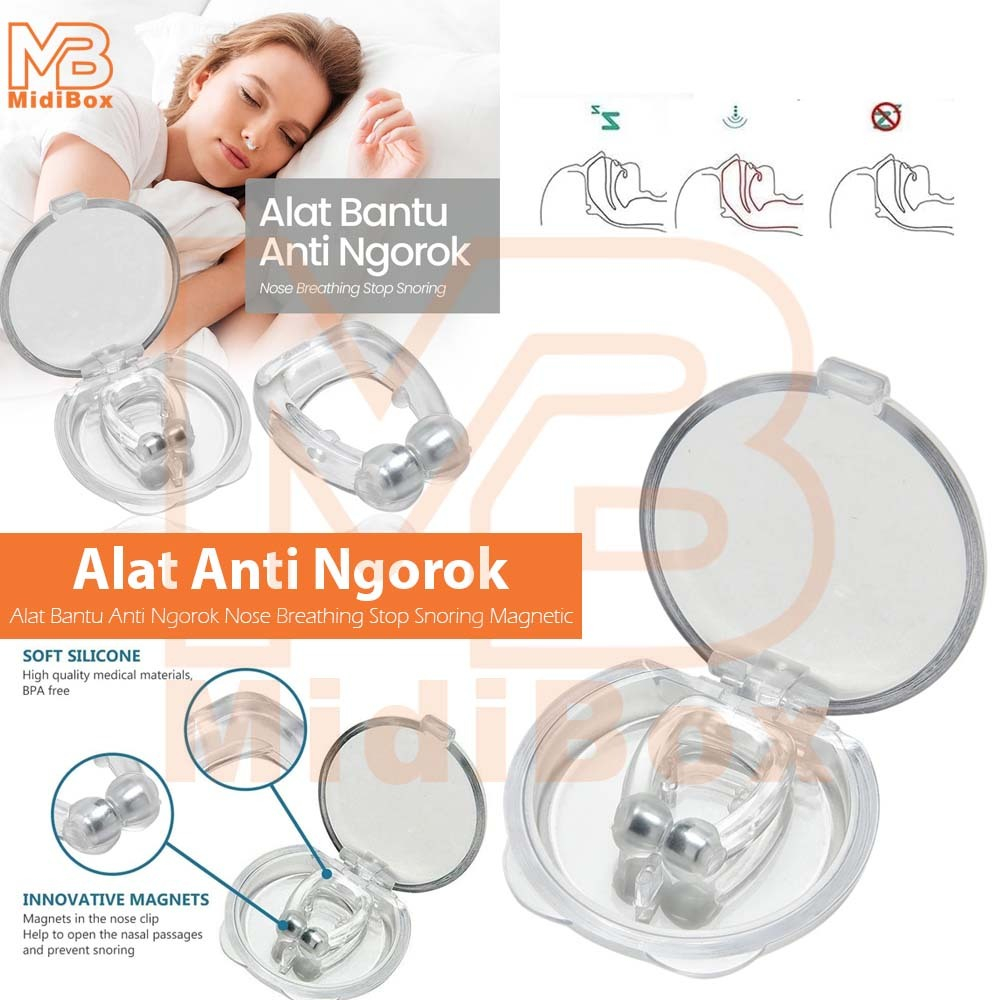 Jual Alat Bantu Anti Ngorok Nose Breathing Stop Snoring Magnetic ...