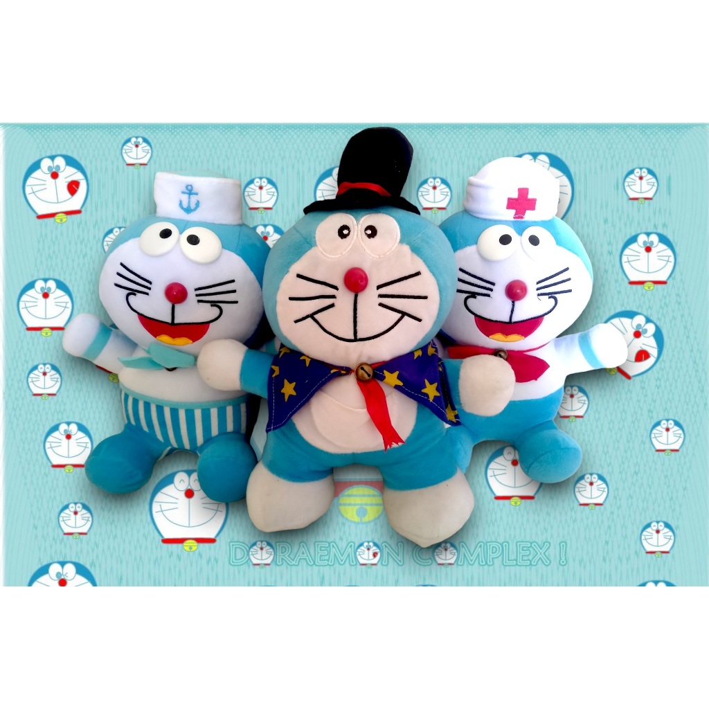 Jual Boneka Doraemon Pelaut,Pesulap dan Perawat 35cm- 45cm - Bahan ...