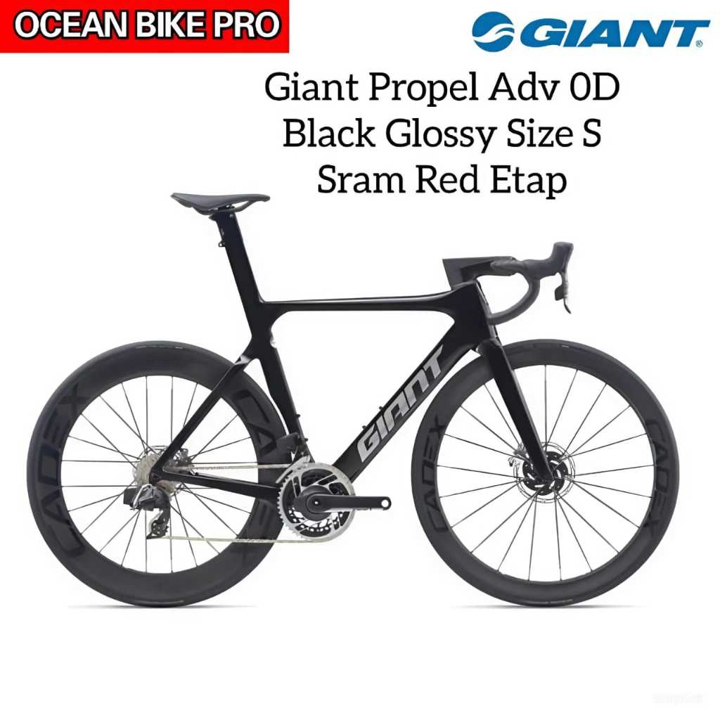 Jual Giant Sepeda Balap Roadbike Propel ADV Pro 0D 2021 Size S Black ...