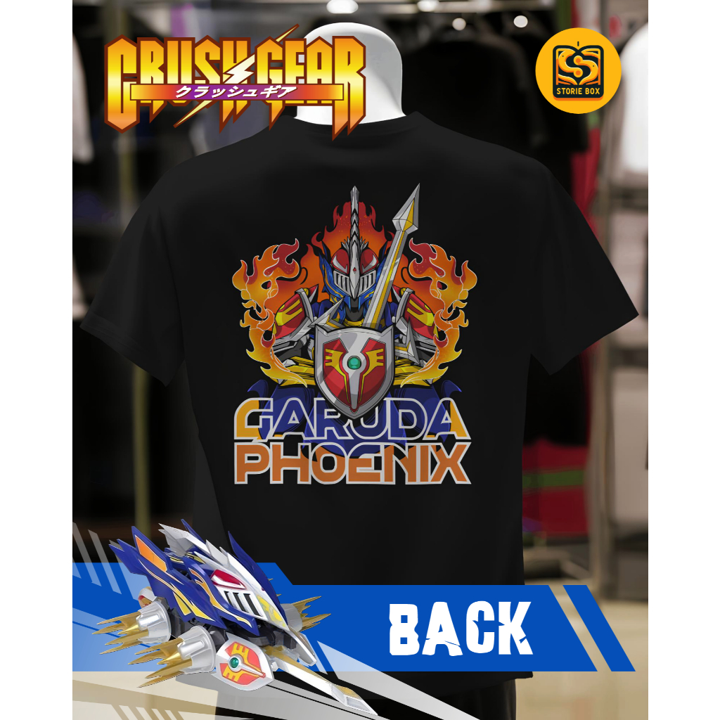 Jual Kaos Tshirt Crush Gear GARUDA PHOENIX DTF | Shopee Indonesia