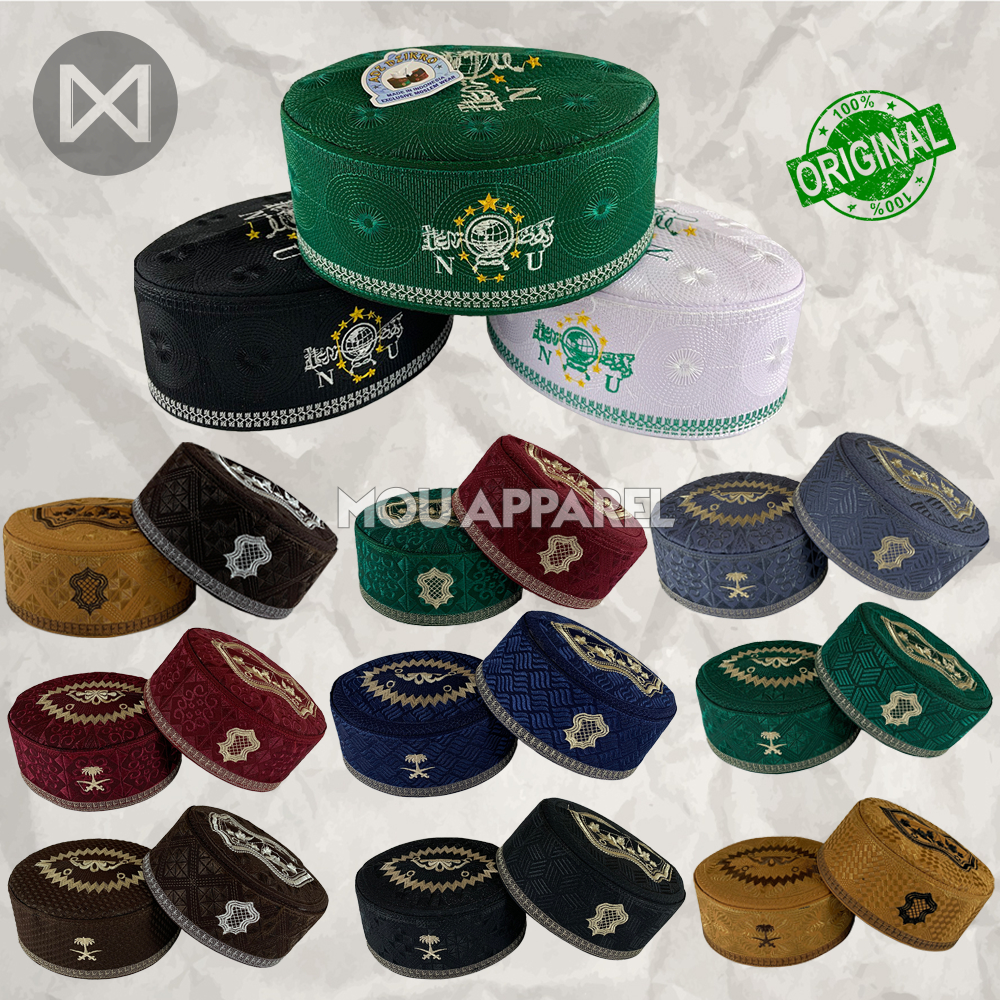 Jual Peci Kopiah Assagofah Terompah Nabi ADZ DZIKRO & NU Ukuran Anak ...