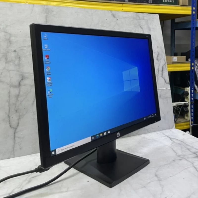 Jual Monitor HP V203P 20 INCH IPS LED Include Kabel | Shopee Indonesia