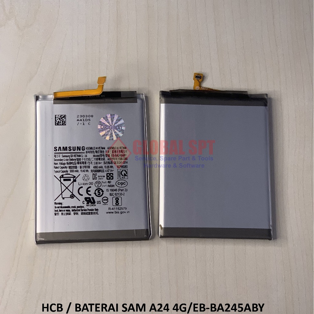 Jual HCB / BATERAI SAMSUNG A24 4G / EB-BA245ABY / BATRE / BATERE / BATTERY | Shopee Indonesia