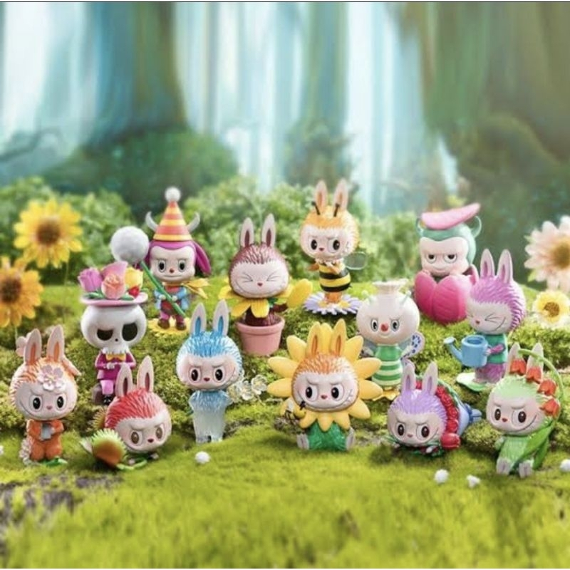 Jual [PO PRE-ORDER] LABUBU FLOWER OF ELVES ORIGINAL POP MART BLIND BOX ...