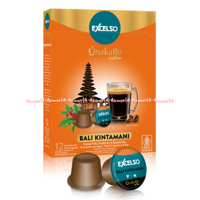 Jual Excelso Unakaffe Bali Kintamani 12 Coffee Capsules Kopi Kapsul ...
