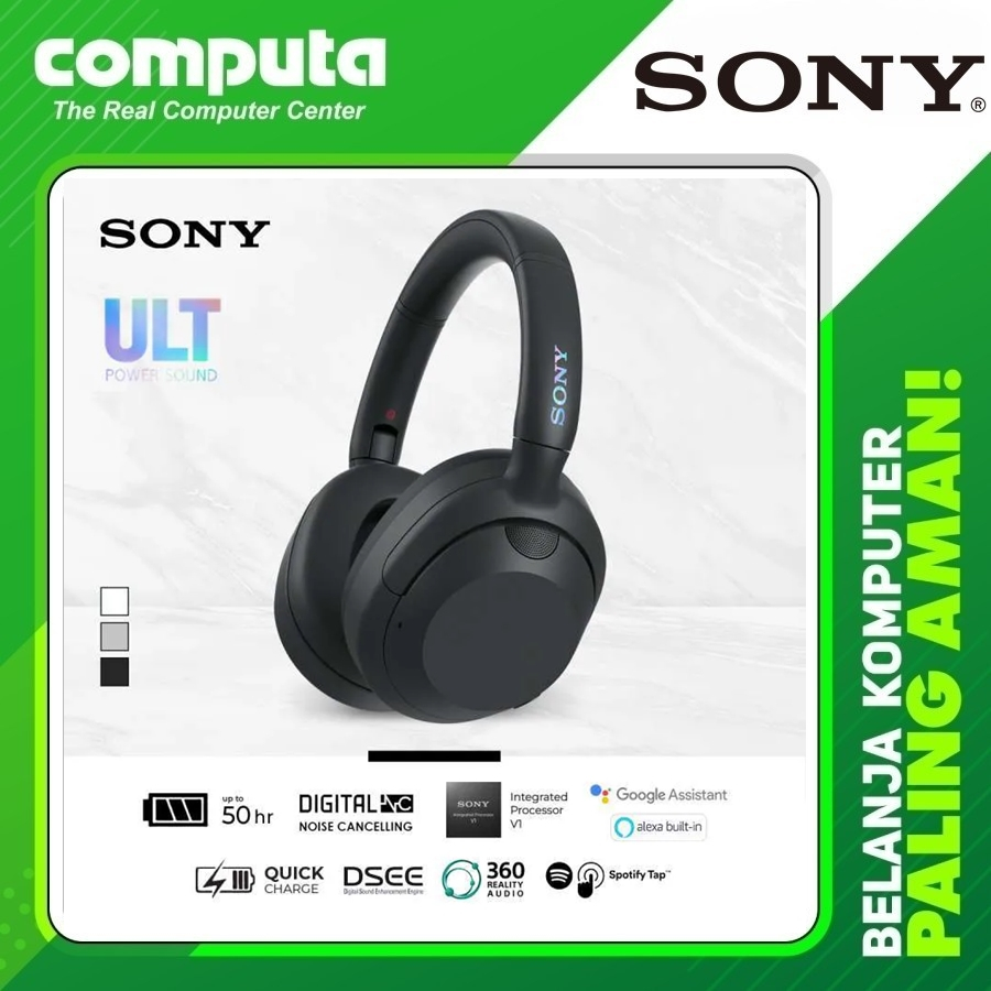 Jual Headphone Sony WH-ULT900N/ULT WEAR Wireless Massive Bass with Noise Cancelling | Shopee ...