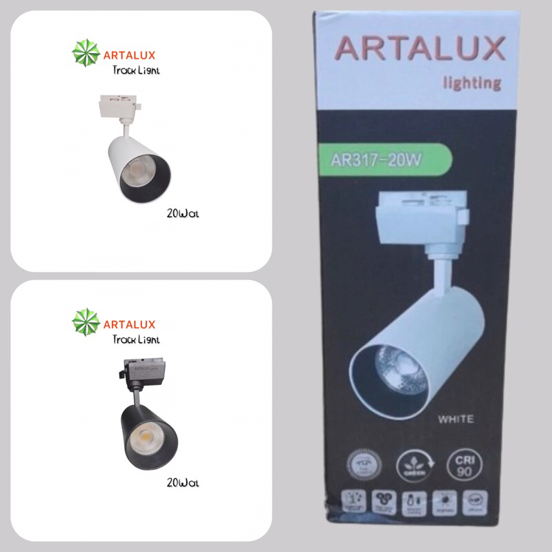 Jual Lampu spotlight track Led 20wat/Artalux lampu sorot COB rel 20wat AR317-20W | Shopee Indonesia